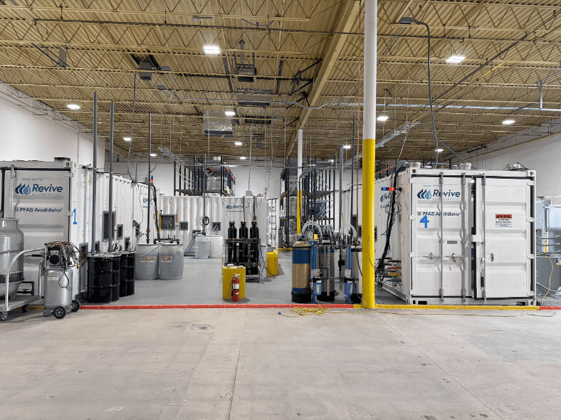 Revive Environmental's Facility Now Fully Permitted to Treat PFAS